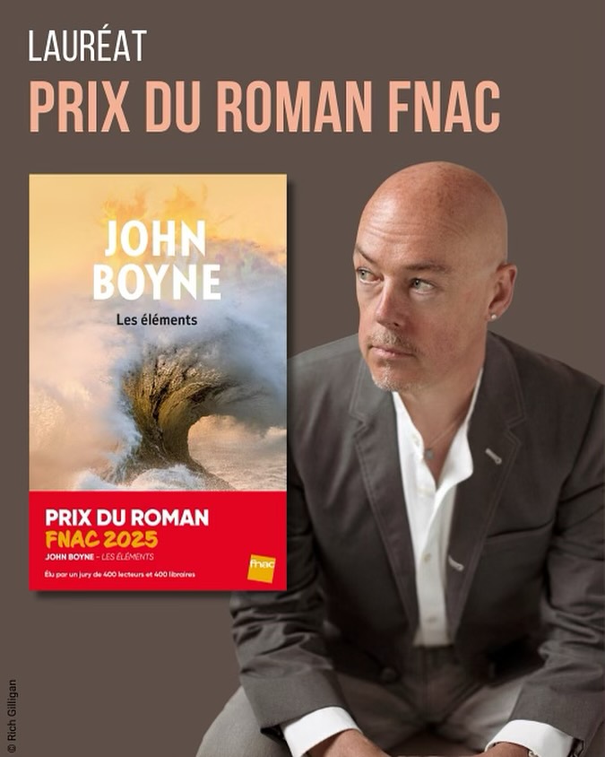 Prix du roman FNAC 2025 : Les éléments - John Boyne - EmOtionS, blog littéraire